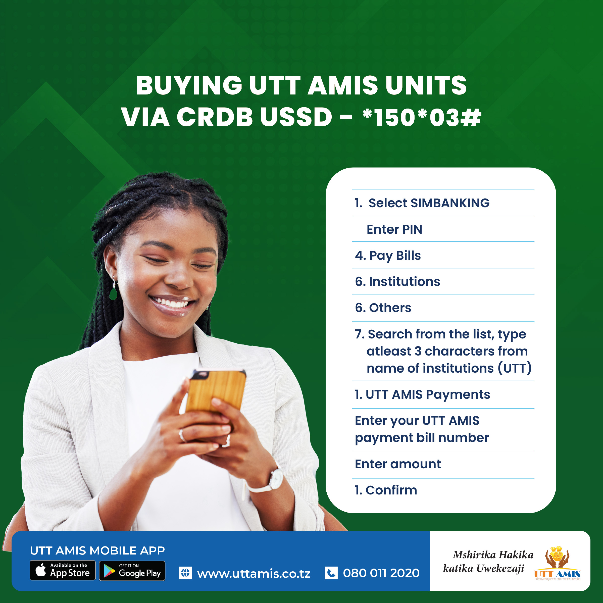 INVESTORS' NOTICE: MOBILE APPLICATIONS UPGRADES AND NEW LAUNCH OF UTT ...